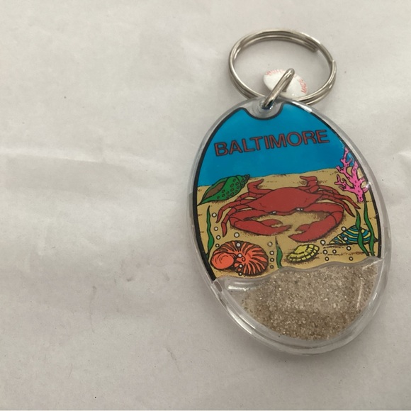 Other | Vintage Early 200 Baltimore Keychain With Sand | Poshmark
